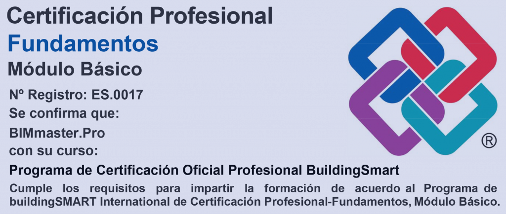 Certificación Oficial buildingSMART